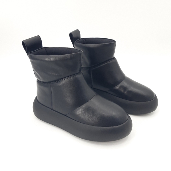 Vagabond | Shoes | Vagabond Aylin Puff Boots In Black Leather | Poshmark
